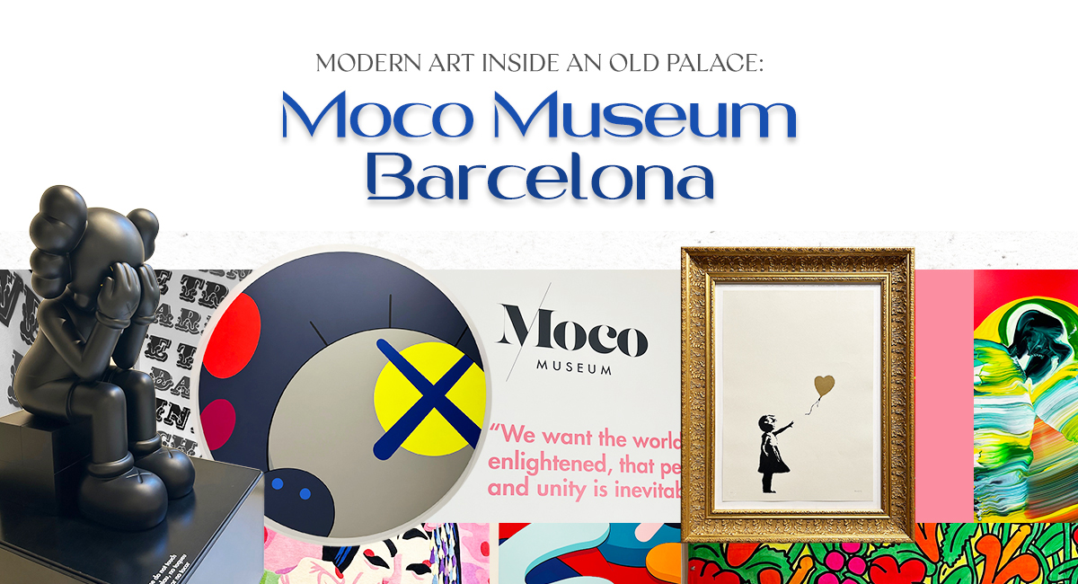 Modern Art Inside an Old Palace: Moco Museum Barcelona